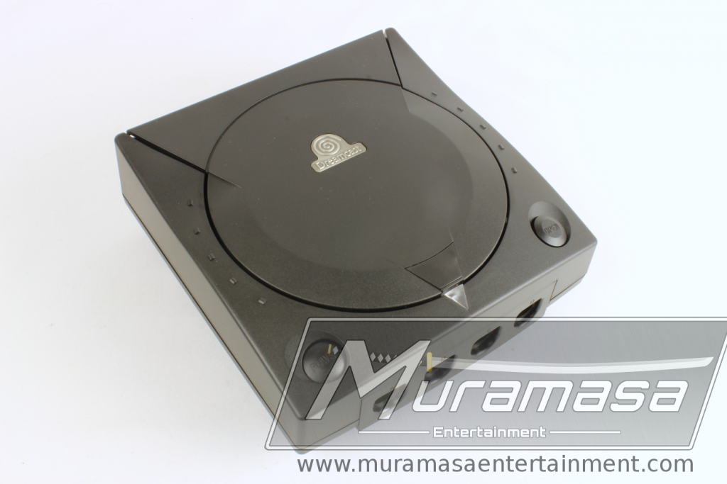 Dreamcast Replacement Case – Opaque Black – Muramasa Entertainment