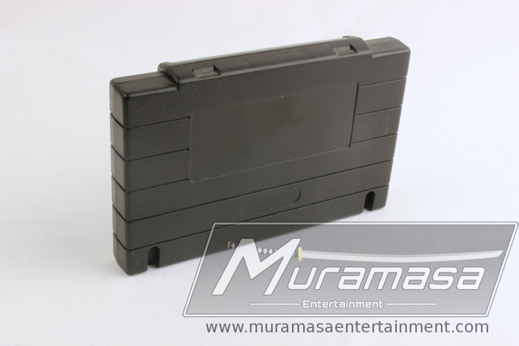 Super Nintendo Cartridge Shell – Black – Muramasa Entertainment