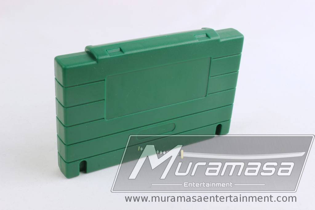 Super Nintendo Cartridge Shell – Dark Green – Muramasa Entertainment