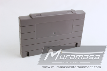 Super Nintendo Cartridge Shell – Grey – Muramasa Entertainment