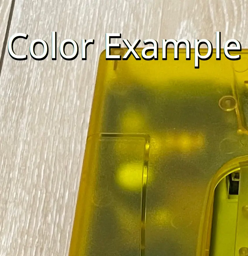 Dreamcast Replacement Case – Crystal Yellow – Muramasa Entertainment