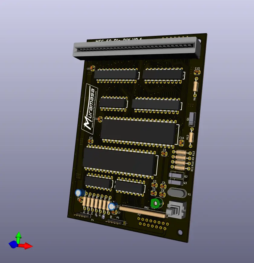 MES 60pin DIY – Famicom Replacement Board – Muramasa Entertainment