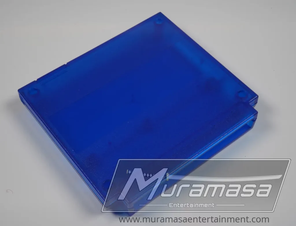 Famicom Cartridge Shell – Translucent Blue – Muramasa Entertainment