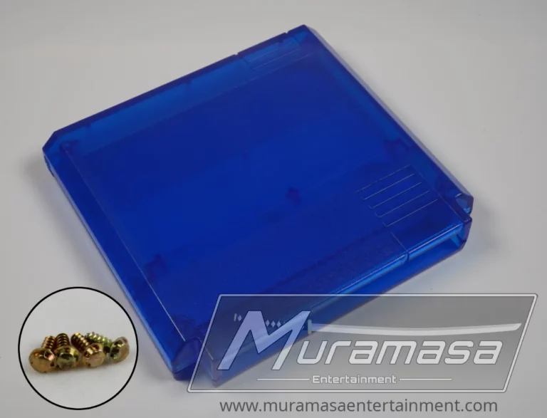 Famicom Cartridge Shell – Translucent Blue – Muramasa Entertainment