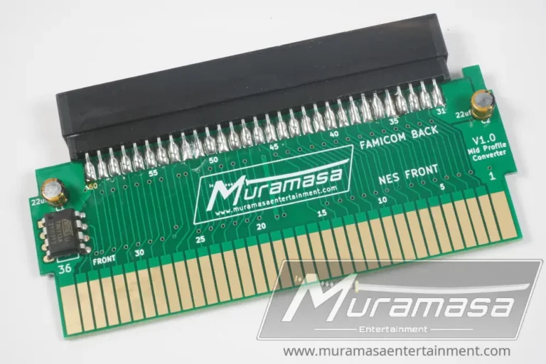 Mid Profile Famicom to NES Converter – Muramasa Entertainment