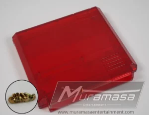 Famicom Cartridge Shell – Translucent Red – Muramasa Entertainment