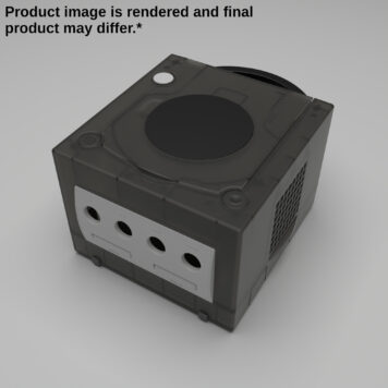 Gamecube Replacement Shell – Translucent Black – Muramasa Entertainment