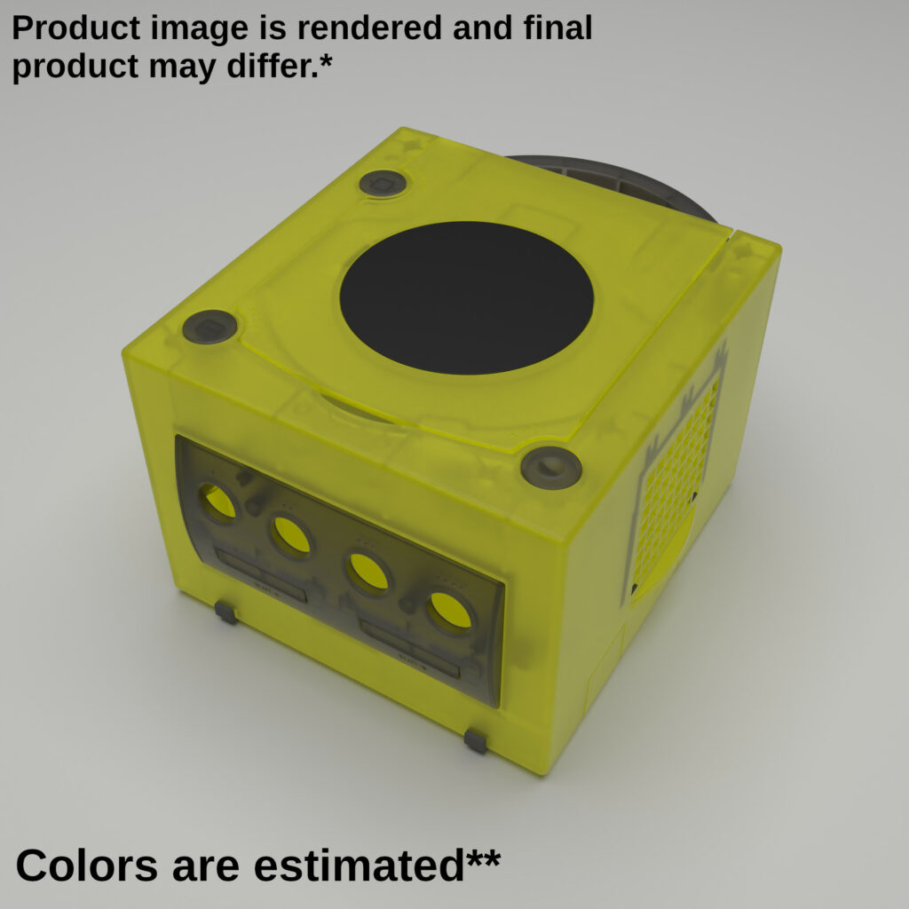 Gamecube Replacement Shell – Translucent Extreme Green – Muramasa ...