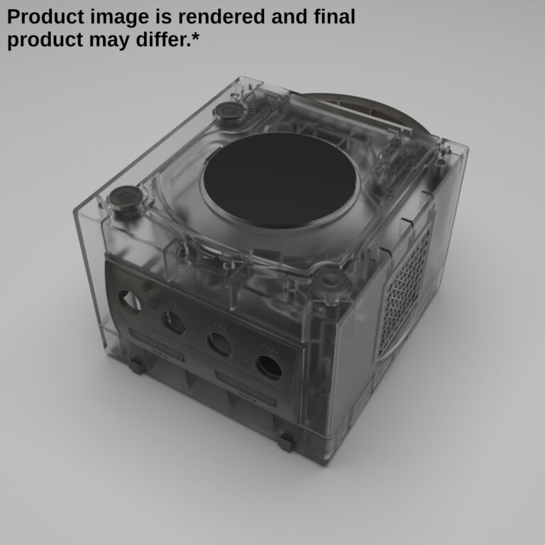 Gamecube Replacement Shell – Translucent White – Muramasa Entertainment