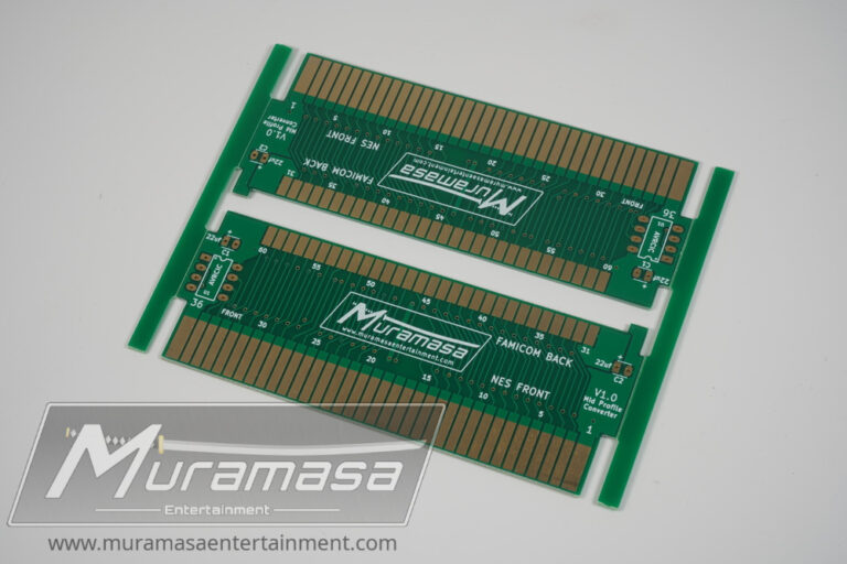 Mid Profile Famicom to NES Converter PCB – Muramasa Entertainment
