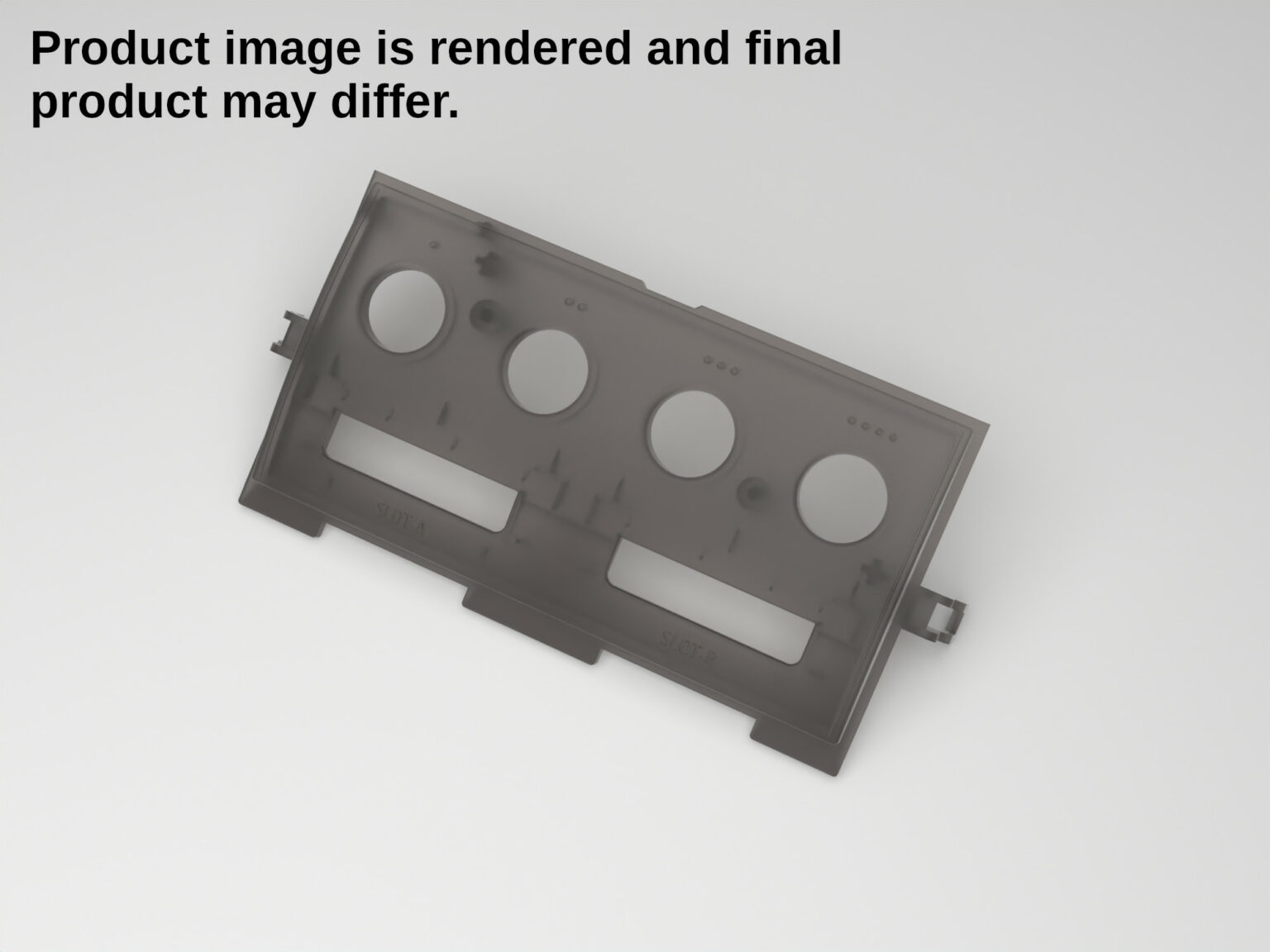 Gamecube Console Replacement Controller Plate – Translucent Black ...