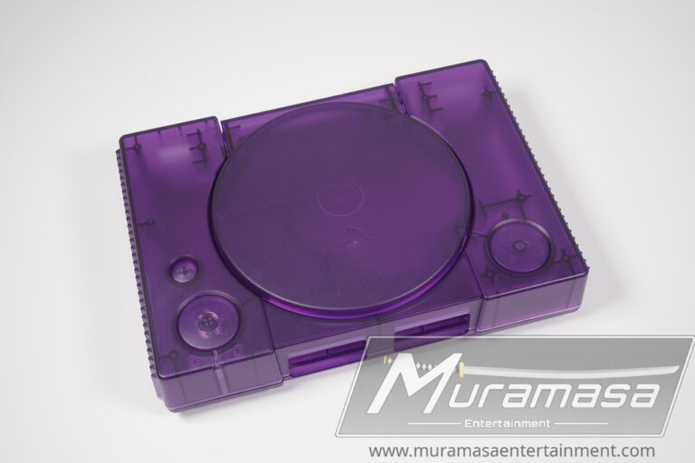 Playstation Replacement Shell – Translucent Purple – Muramasa Entertainment