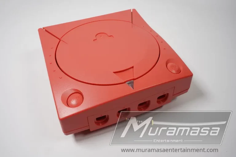 Dreamcast Replacement Case – Opaque Red – Muramasa Entertainment