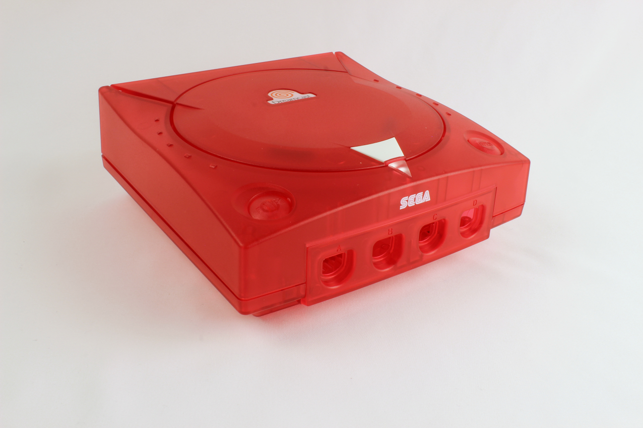 Dreamcast Replacement Case – Crystal Red – Muramasa Entertainment