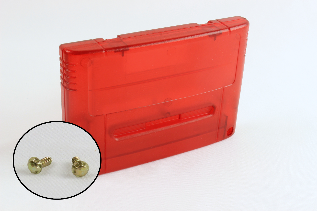 Super Famicom Universal Shell – Crystal Red – Muramasa Entertainment