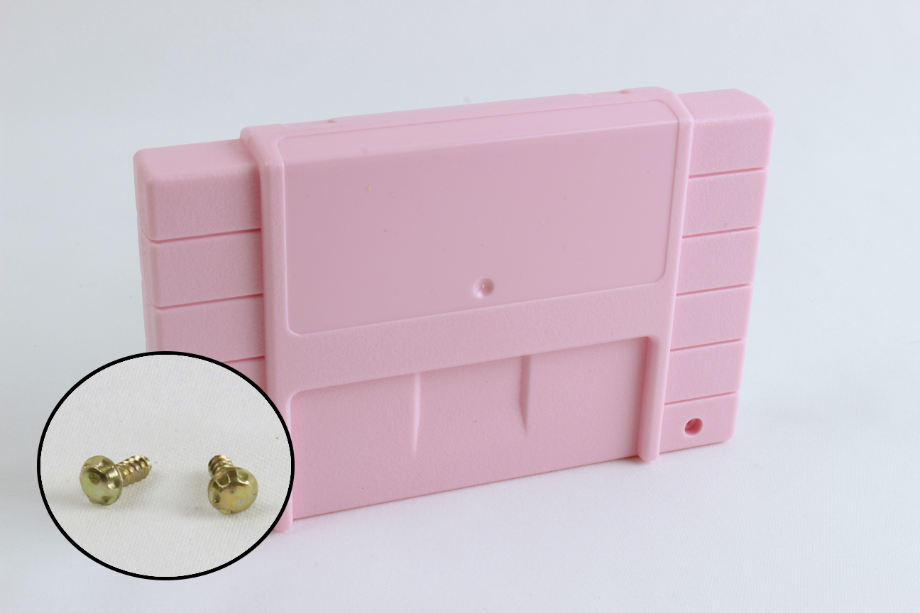 Super Nintendo Cartridge Shell – Pink – Muramasa Entertainment